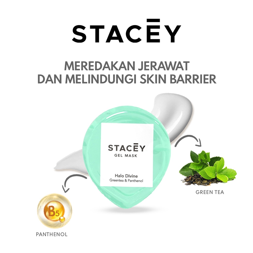 Jual Stacey Halo Gel Mask - Masker Jelly Whitening and Brightening ...