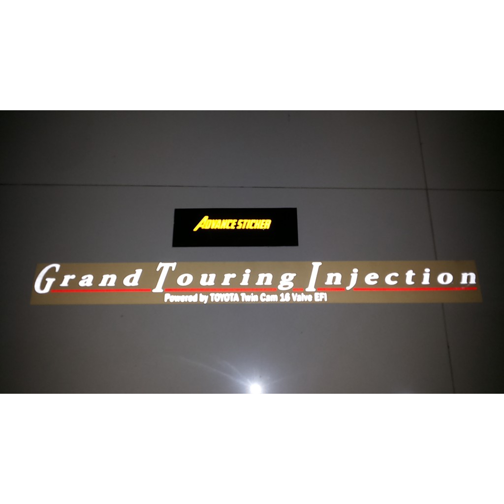 Jual sticker mobil Grand Touring Injection | Shopee Indonesia