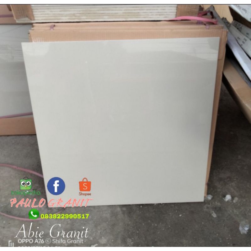 Jual Granit Cream Polos Type Topas uk 60×60 | Shopee Indonesia