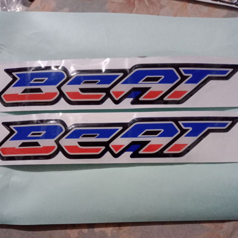 Jual Stiker Emblem Timbul Logo Honda BEAT THAILAND | Shopee Indonesia