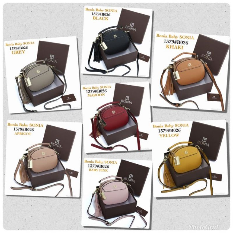 Jual BONIA Baby Sonia 1379#B013 1379#B026 Sonia Mini Sonia Kecil 1379 ...