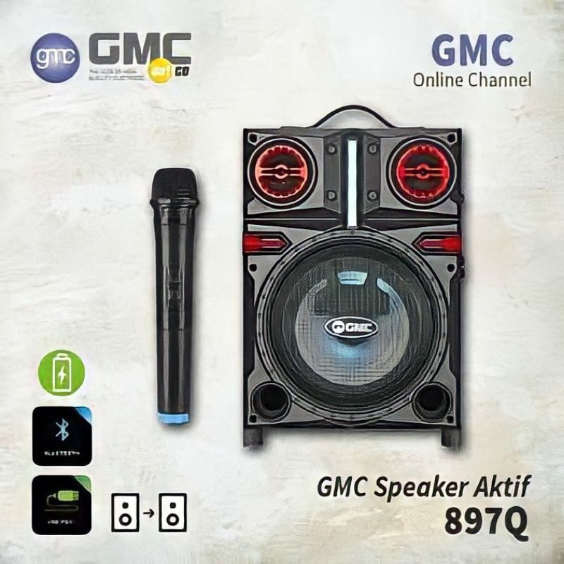 Jual Speaker gmc 897q karaoke | Shopee Indonesia
