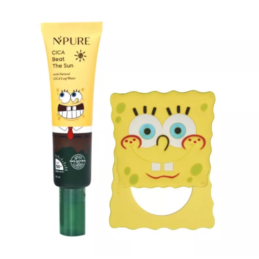 Jual NPURE Cica Beat The Sun Sunscreen SPF 50+ PA++++ Nickelodeon ...