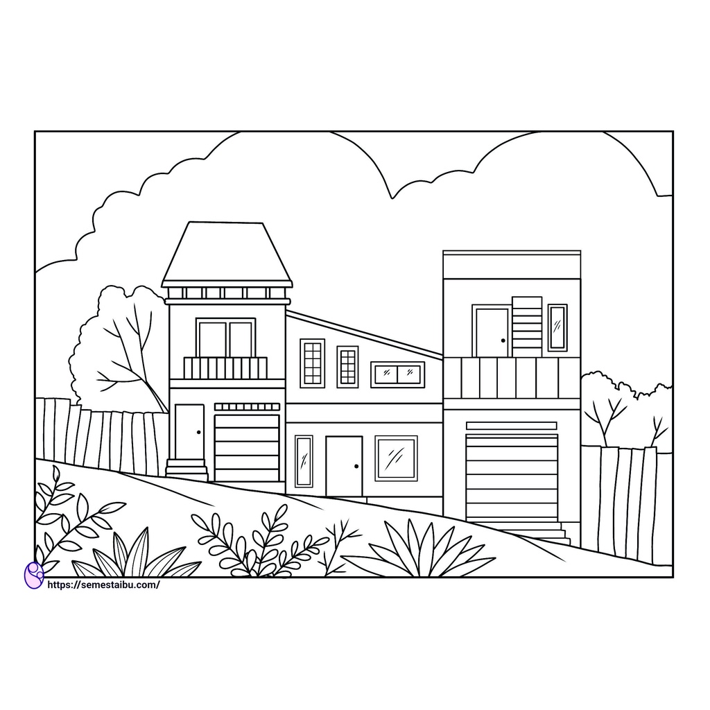 Jual ( Min Order 20Pcs ) Kertas Gambar Mewarnai F4 - Latih Imajinasi ...