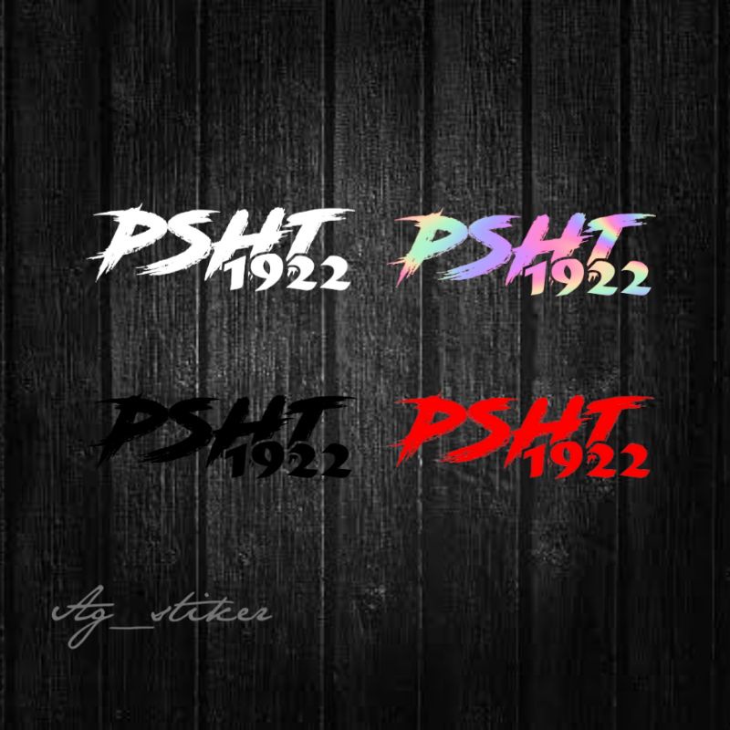 Jual STIKER PSHT 1922 STIKER TULISAN PSHT SIMPEL | Shopee Indonesia