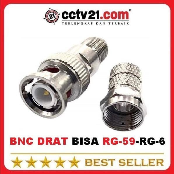 Jual HARGA GROSIR CONNECTOR JACK BNC DRAT KONEKTOR CCTV | Shopee Indonesia