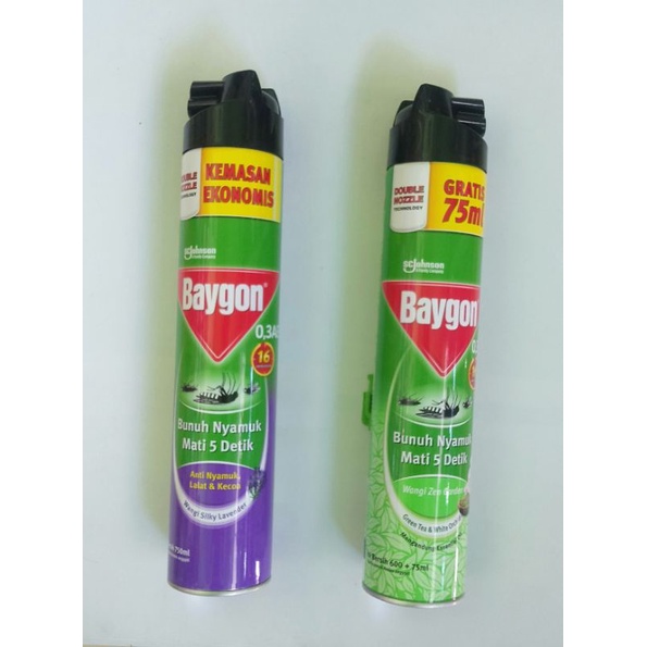 Jual Baygon Obat Nyamuk Semprot 400-750ml | Shopee Indonesia