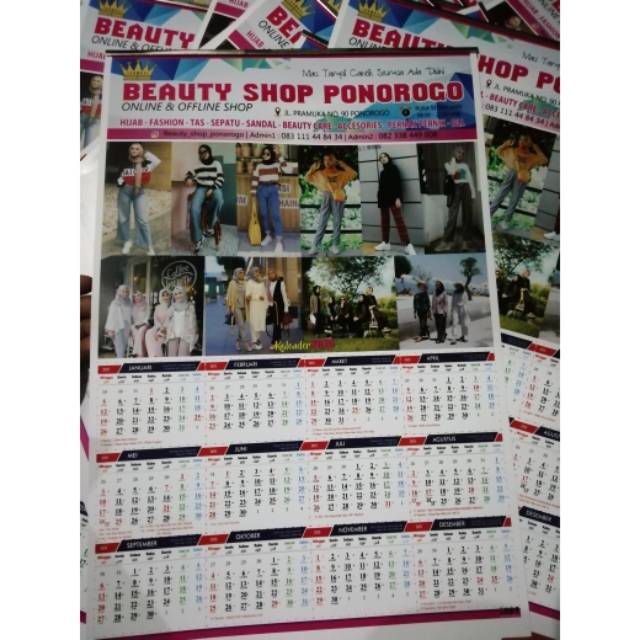 Jual Kalender Poster | Shopee Indonesia