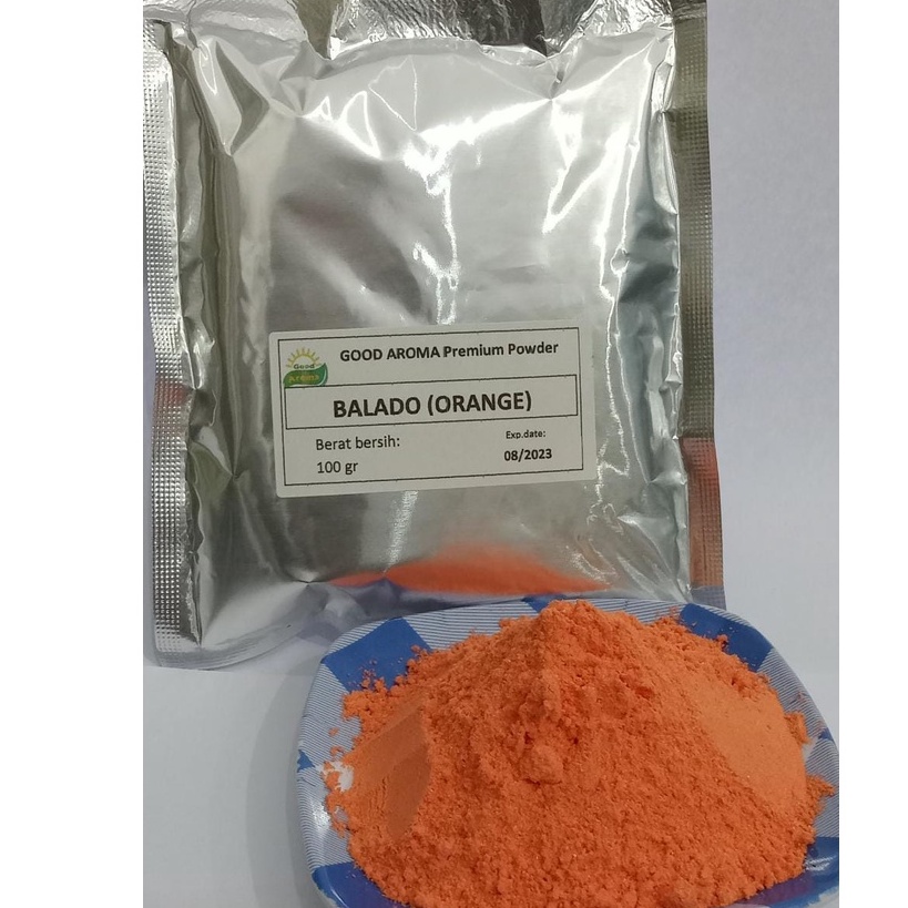 Jual Bumbu Tabur Balado (Orange) 100 gram, Jual Bubuk Tabur Rasa Balado ...