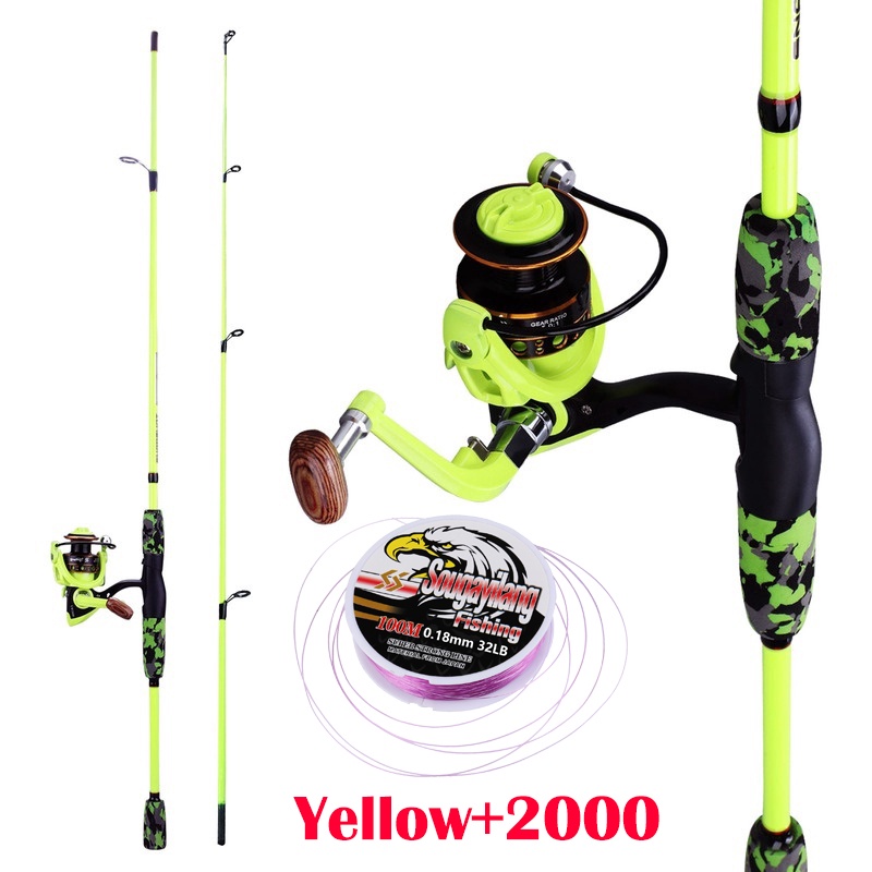 Jual Pancing Set 1.2m 1.8m 2 Pieces Carbon Joran Pancing And 12BB Rasio ...