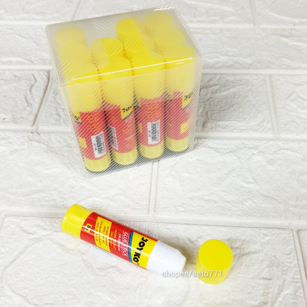 Jual Glue Stik Lem Batang Putar Joyko Alat Tempel Menempel Lengket ...