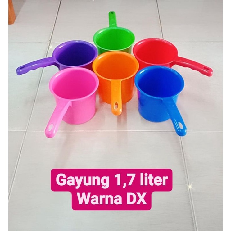 Jual Gayung mandi warna-gayung air 1,7 liter | Shopee Indonesia