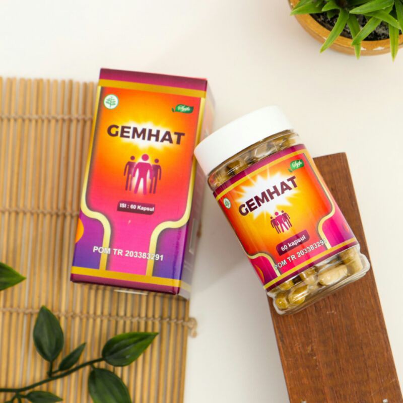 Jual GEMHAT KAPSUL GEMUK SEHAT I GEMUK BADAN 60 KAPSUL I SYIFA HERBAL ...