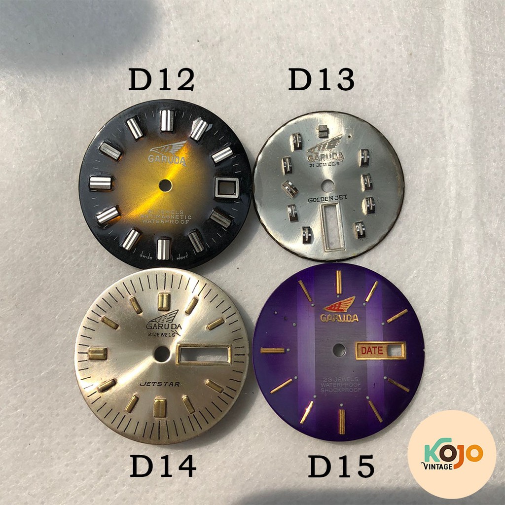 Jual Dial Jam Tangan Pria Antik Jadul Vintage Langka Garuda | Shopee ...