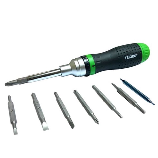 Jual Obeng 19 in 1 set tekiro / interchangeable screwdriver set tekiro ...