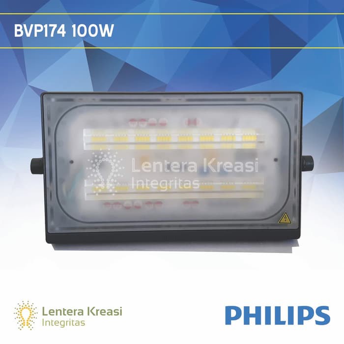 Jual Lampu LED Sorot PHILIPS SmartBright BVP174 LED95/CW 100W | Shopee Indonesia