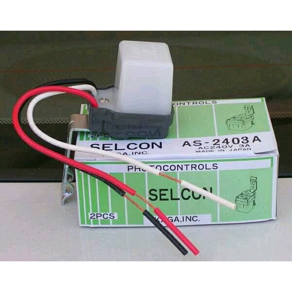 Jual SENSOR CAHAYA PHOTOCELL SELCON 6A – ORIGINAL JAPAN | Shopee Indonesia