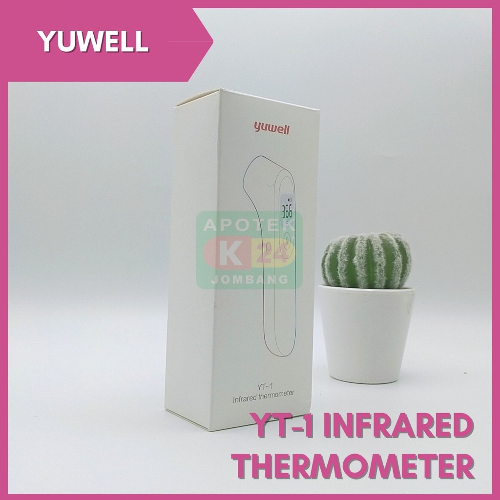 Jual Termometer Dahi Infrared Non Kontak Yuwell YT-1 Thermometer Tembak ...