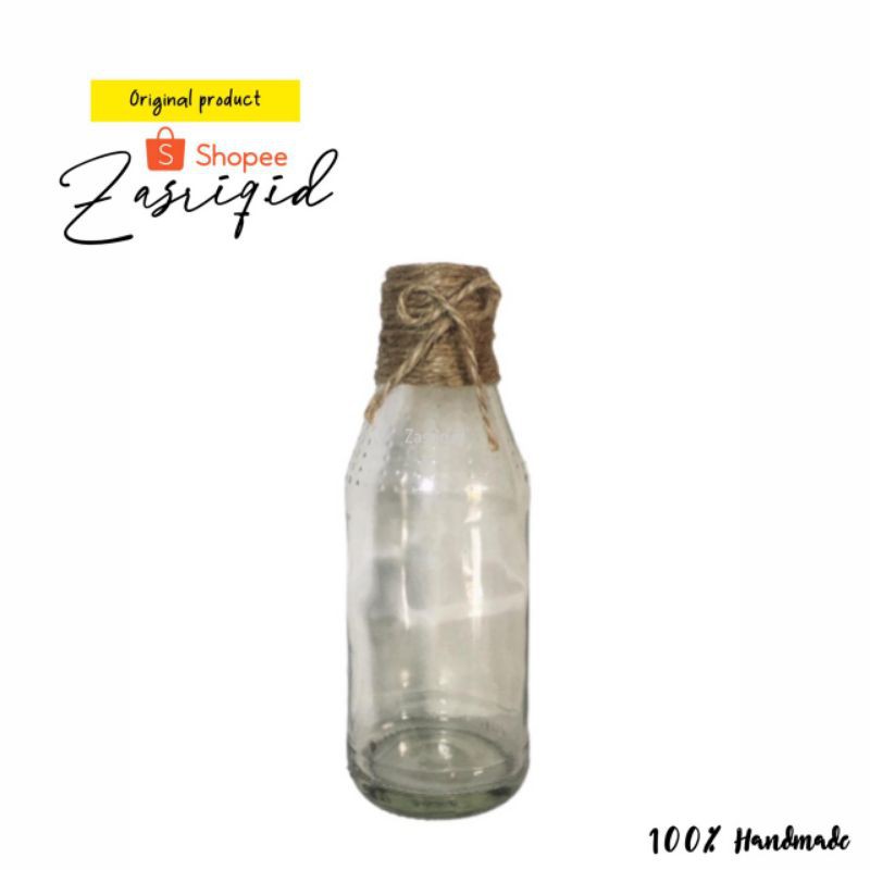 Jual Botol kaca estetik | Vas botol kaca murah | vas botol kaca ...