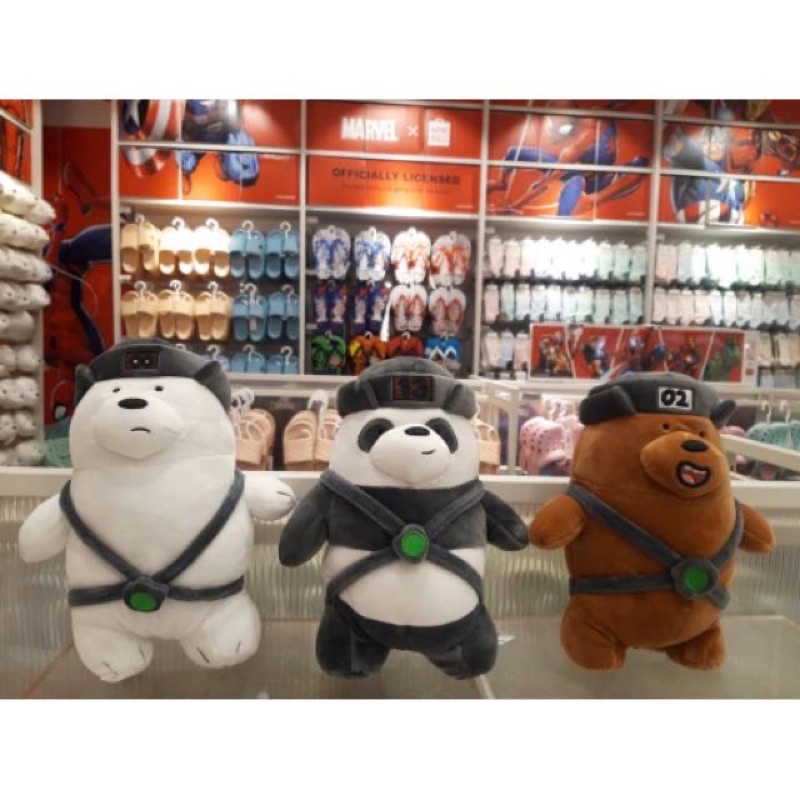 Jual Boneka Miniso Official Miniso x We Bare Bears | Shopee Indonesia