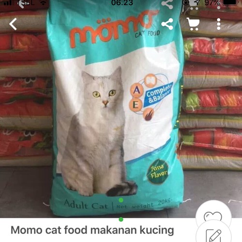 Jual Momo Cat 20 Kg khusus Grab & gojek | Shopee Indonesia