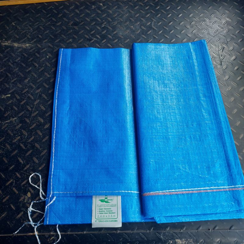 Jual PLASTIK GELARAN 3,5 METER X 2,4 METER TELASAR LAYAR BIRU MERCUSUAR ...