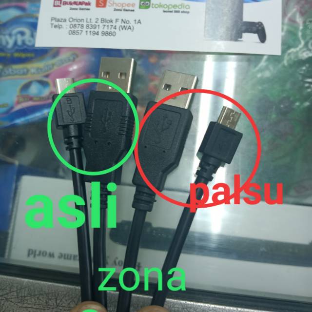 Jual Kabel cas stik PS 4 ORI murah | Shopee Indonesia