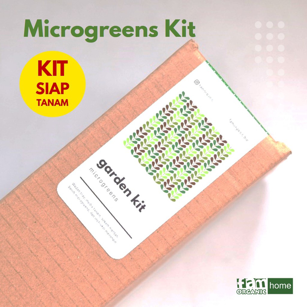 Jual Kit Menanam Microgreens Tray / Paket Microgreens/ Paket ...