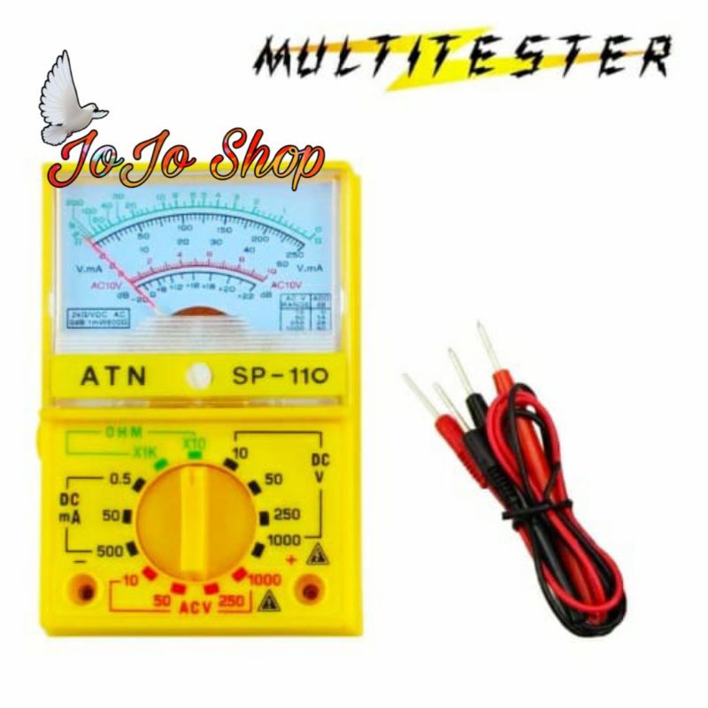 Jual TESTER MINI/ AVOMETER/ MULTITESTER MINI/Alat Ukur MERK ATN TYPE ...