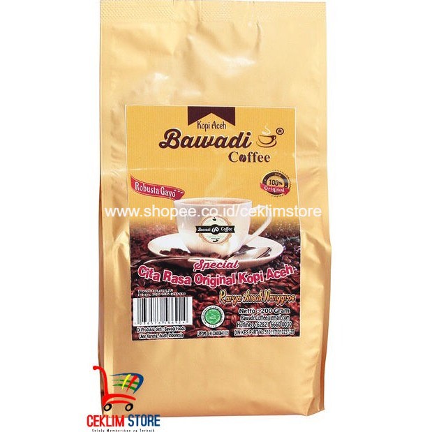 Jual Kopi Bawadi Robusta Gayo 200 Gr | Shopee Indonesia