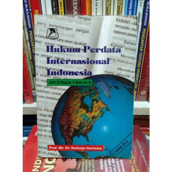 Jual BUKU HUKUM PERDATA INTERNASIONAL INDONESIA Jilid 3 Bagian 2 BUKU ...