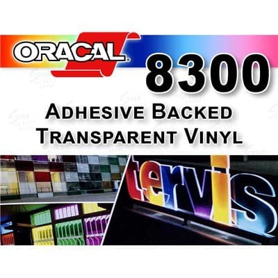 Jual Stiker / Sticker ORACAL 8300 Transparent series 126cm x 50 meter ...