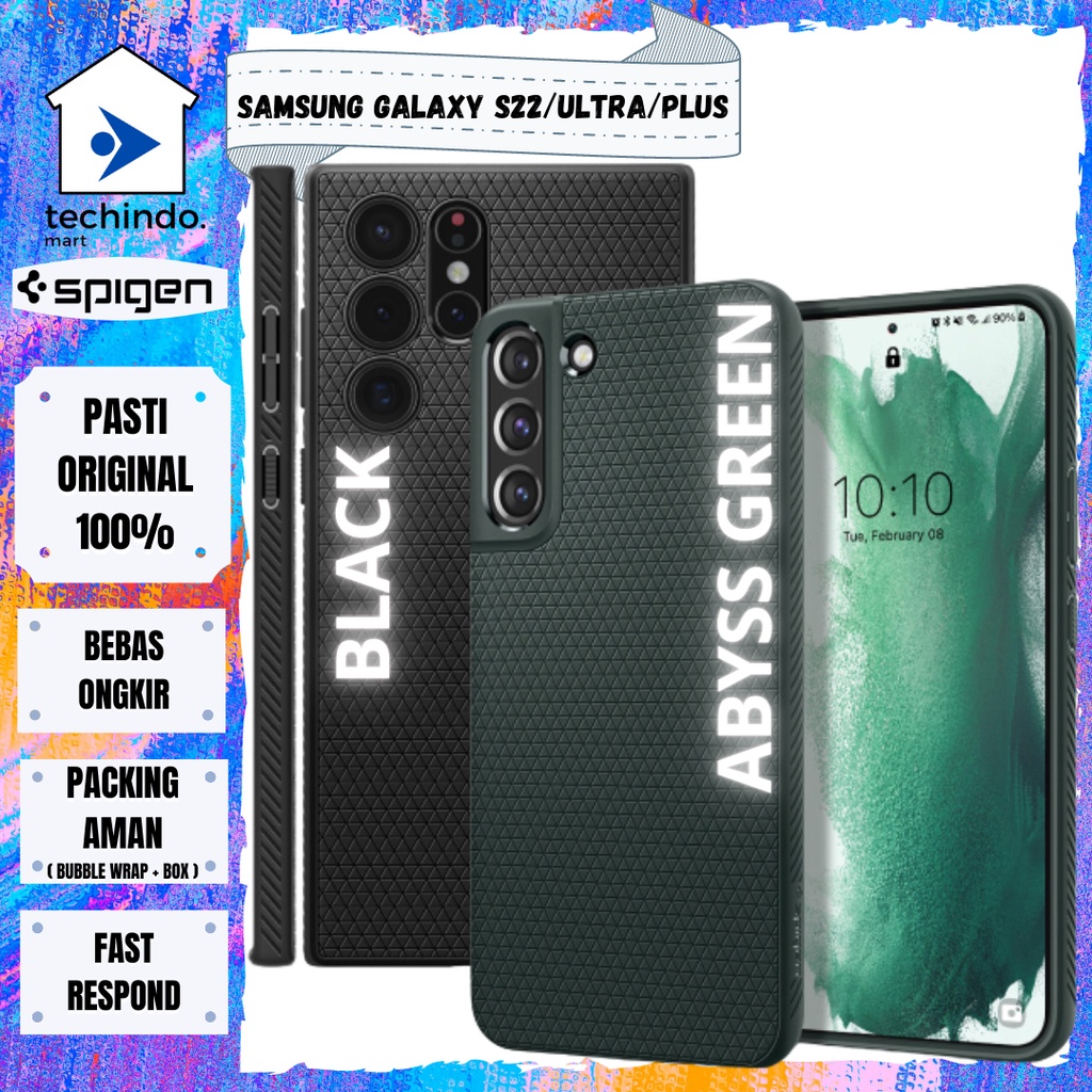 Jual Case Samsung Galaxy S22 / Ultra / Plus Spigen Liquid Air Softcase Casing | Shopee Indonesia