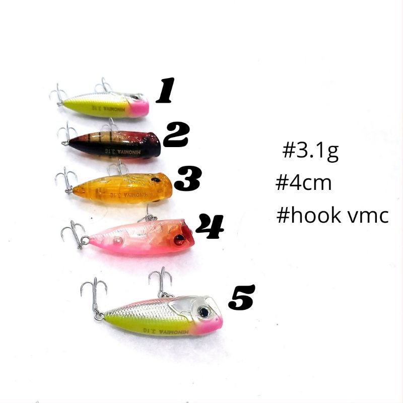 Jual mini poper hinomiya 4cm | Shopee Indonesia