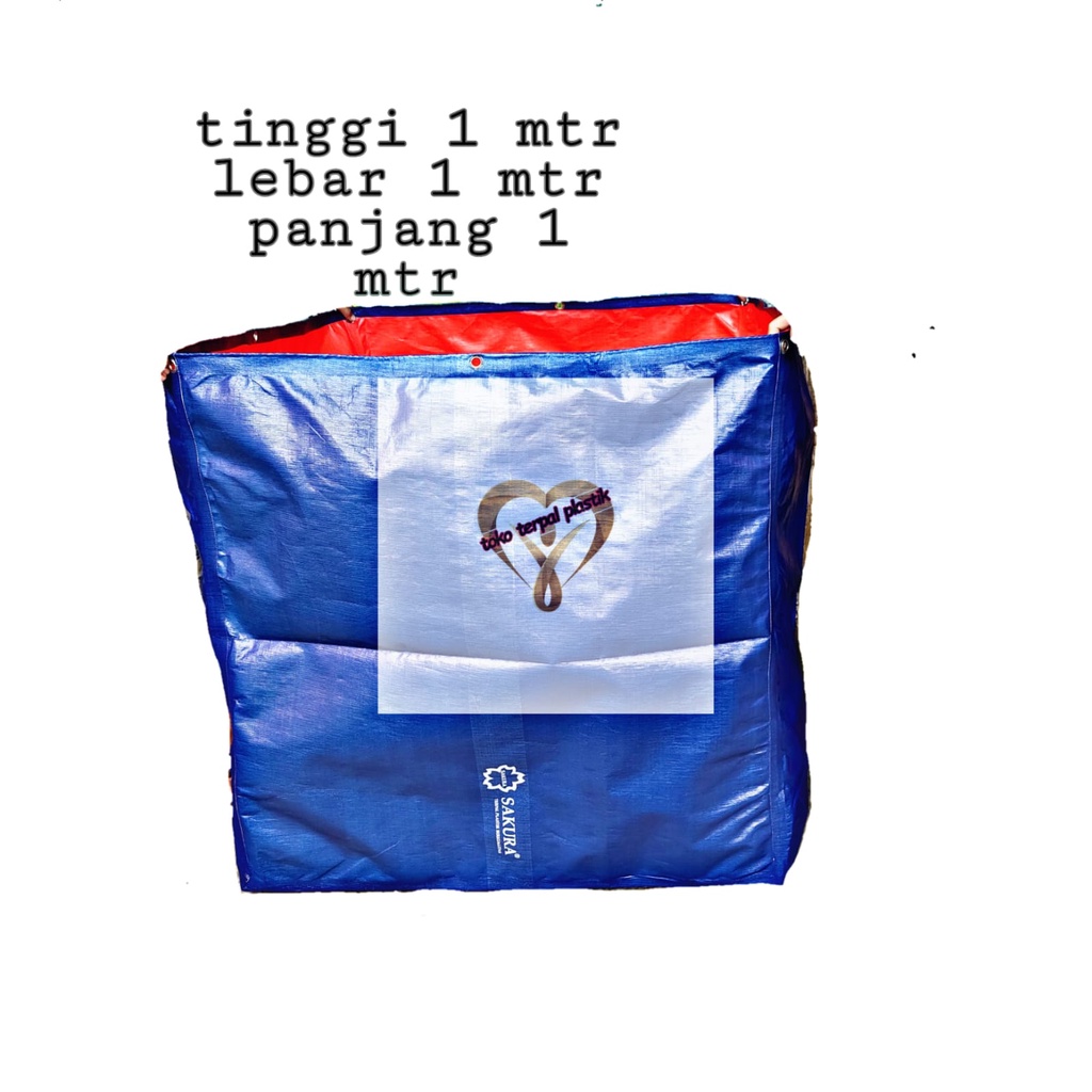 Jual Kolam terpa ikan kolam lele terpal kotak tipe a12 1x1x1 | Shopee ...