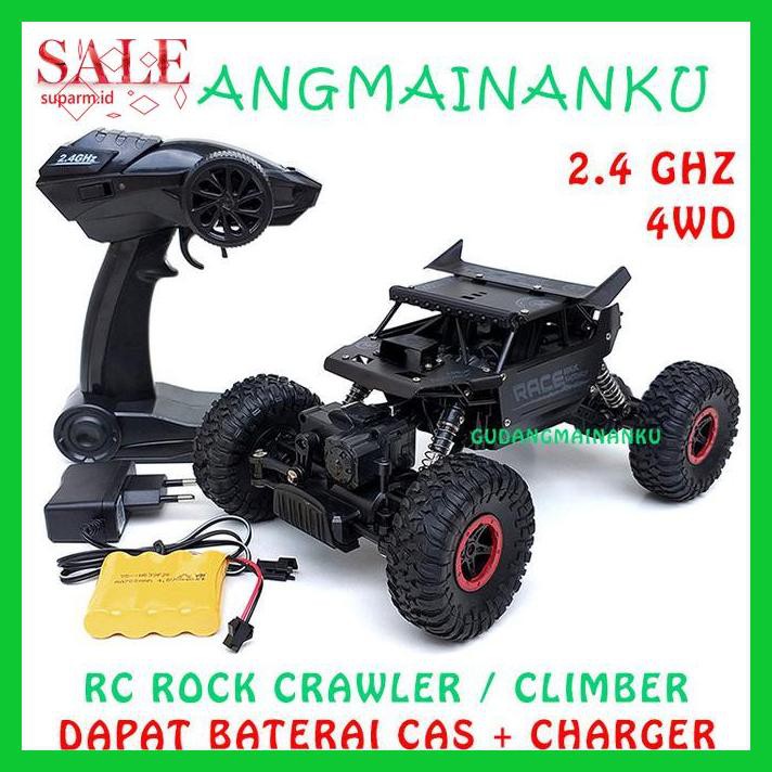 Jual I99Ui9U- Rc Remote Control Mobil 4Wd Rock Crawler Climber Offroad ...
