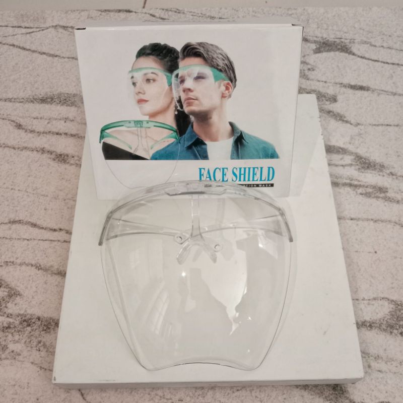 Jual Face Shield Kaca Mata FACE SHIELD ARTIS Akrilik / kacamata face ...
