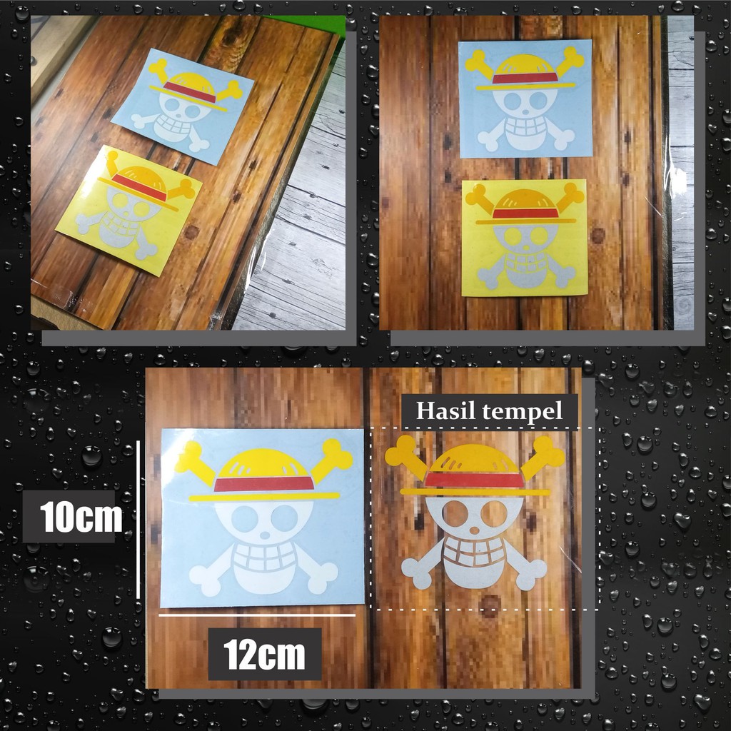 Jual STIKER ONE PIECE LUFFY 12X10CM CUTTING STICKER LUFFY | Shopee ...