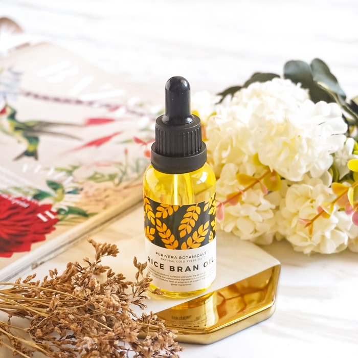 Jual PURIVERA BOTANICAL RICE BRAN SERUM OIL | Shopee Indonesia