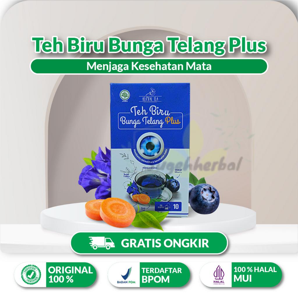 Jual TEH BUNGA TELANG PLUS /TEH BIRU OBAT MATA MINUS , KATARAK ORIGINAL ...