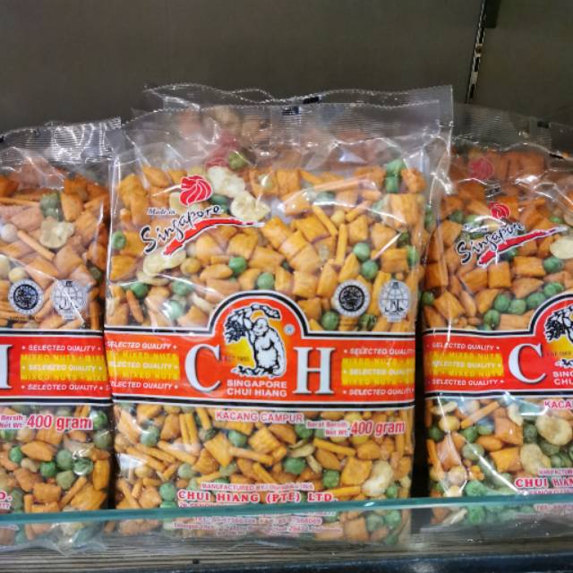 Jual KACANG CAMPUR SINGAPORE CHUI HIANG | Shopee Indonesia