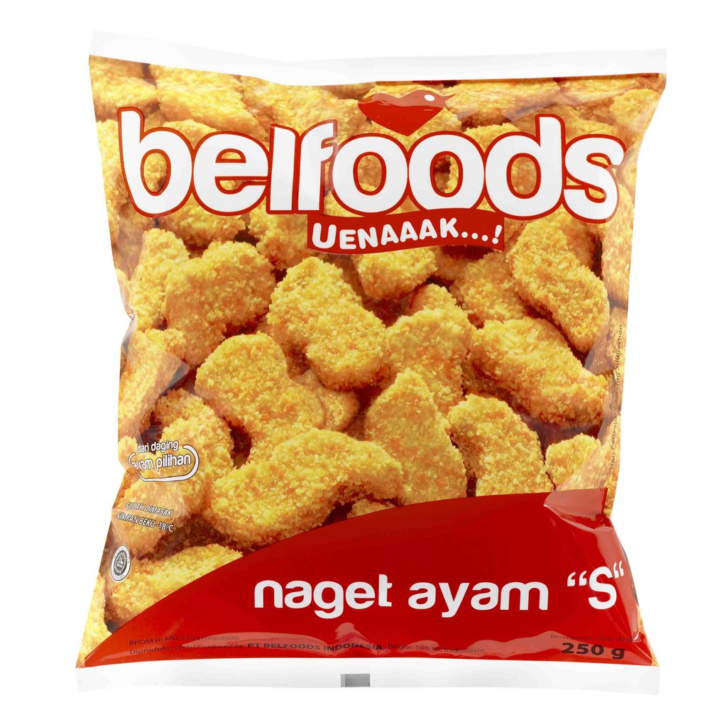 Jual Belfoods Uenak Nugget Ayam "S" 250g | Shopee Indonesia