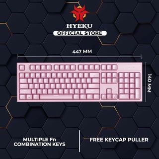 Jual HYEKU GK511-MX Gaming Mechanical Keyboard 104 Keys KAILH ...