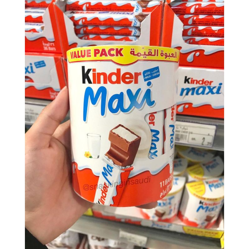 Jual Kinder Maxi 1 Chocolate Kinder Riegel Kinder Bueno Kinder Joy ...