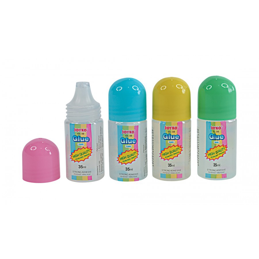 Jual Lem Cair / Lem Gel Joyko GL- 30 ml Perekat Kertas - Eceran | Shopee Indonesia