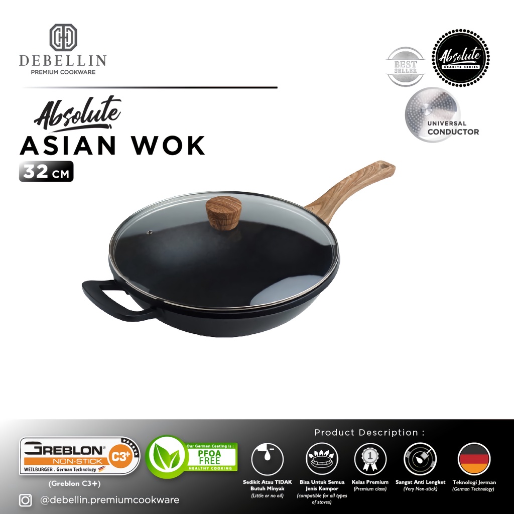 Jual Absolute Wok 32cm | Shopee Indonesia