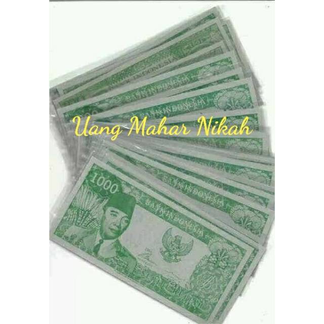 Jual Uang Kuno 1000 Rupiah Sukarno Tahun 1964 Melengkung Gulung Tahun ...