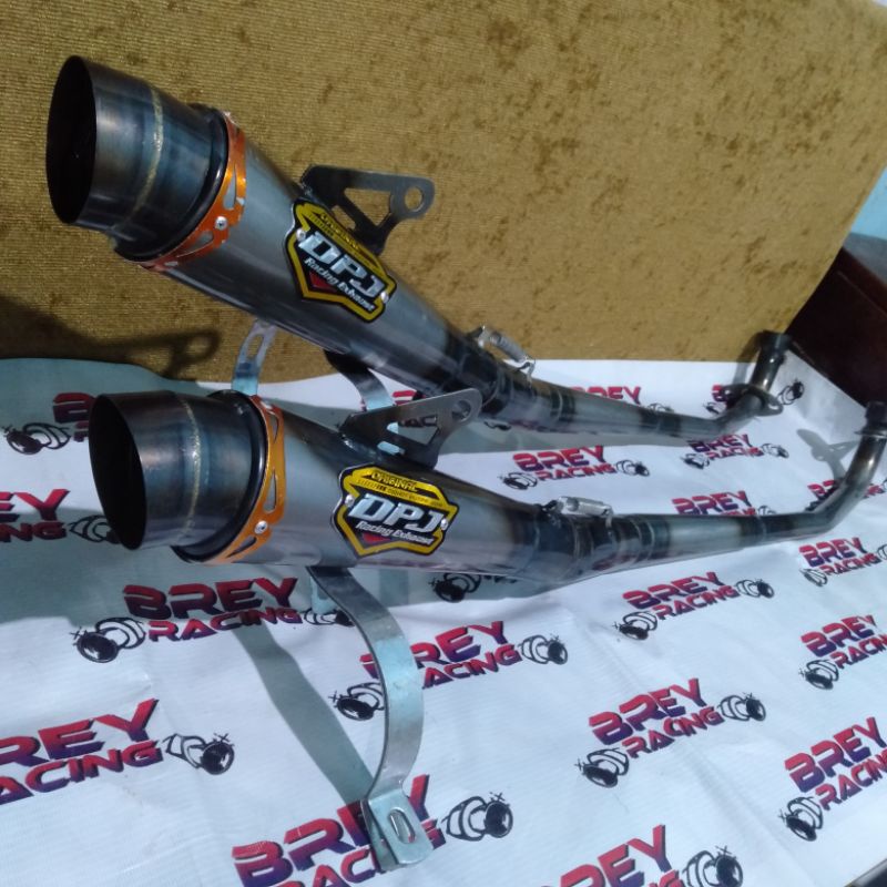 Jual KENALPOT KNALPOT RACING DPJ SUPRA KARISMA REVO SMAS SHOGUN JUPITER ...