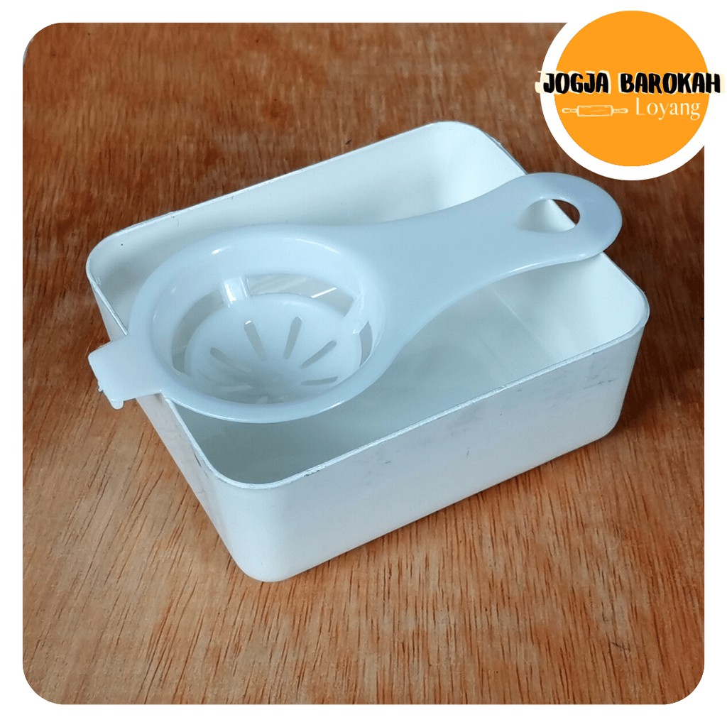 Jual alat sederhana pemisah putih kuning telur egg separator + wadah by ...