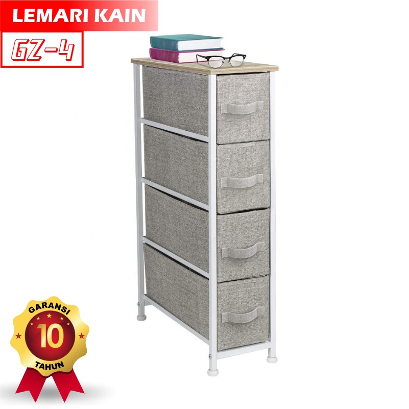 Jual Lemari Aesthetic Lemari Minimalis Sisi Ranjang Tempat tidur 4 Laci ...
